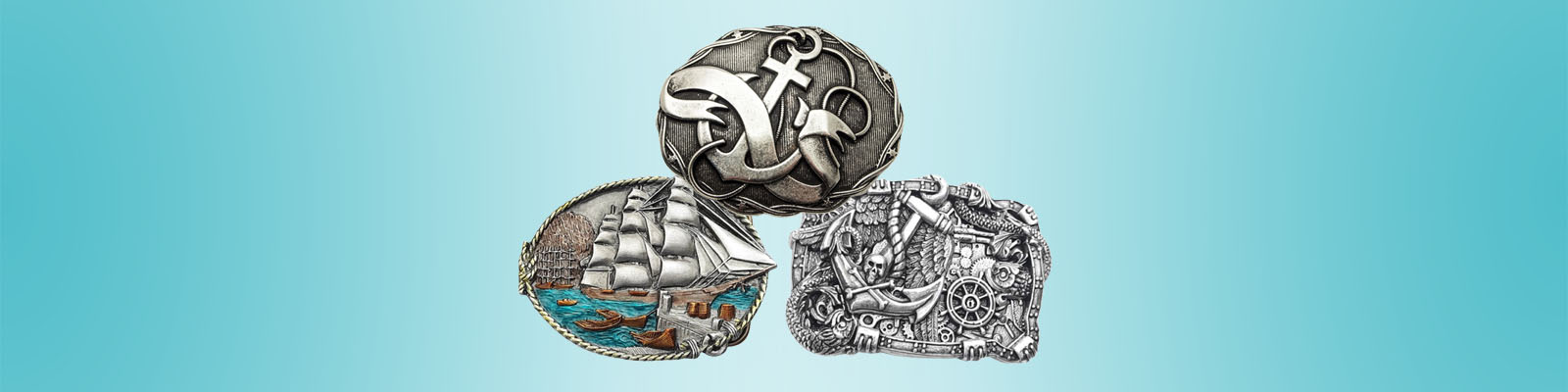 Belt Buckles with Maritim, Sea & Ocean Motifs|Buckle.de